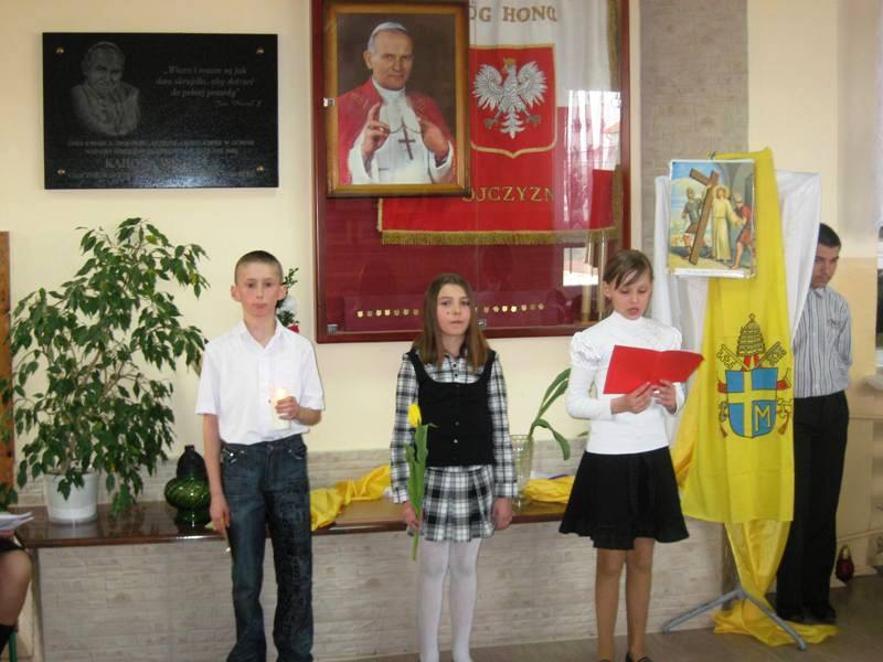 Dzień Patrona W Szkole Podstawowej Im Karola Wojtyły W Radlinie